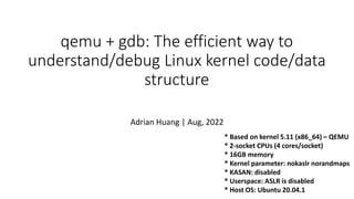 Qemu Gdb The Efficient Way To Understand Debug Linux Kernel Code