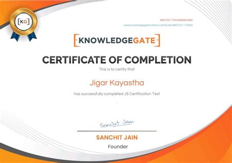 Completed Javascript Course On Knowledge Gate Jigar Kayastha Posted On The Topic Linkedin