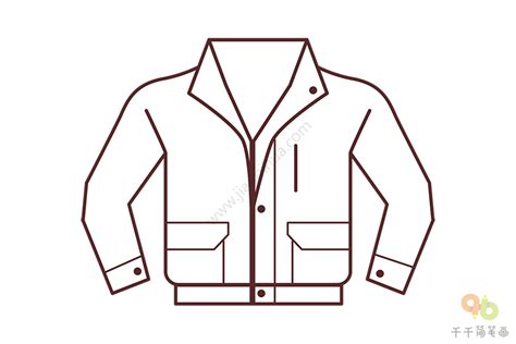 夹克简笔画儿童 外套简笔画儿童 大山谷图库