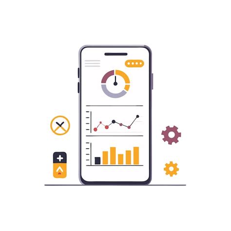 Designing Engaging Mobile Analytics Dashboards For Ui Designers Premium Ai Generated Vector