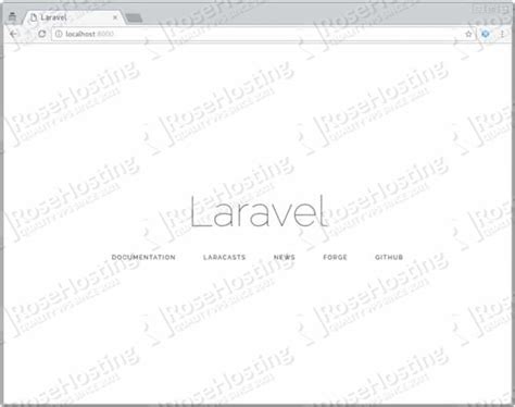 install laravel on ubuntu 16 04 rosehosting blog