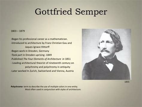 Ppt Gottfried Semper Powerpoint Presentation Free Download Id 2496788