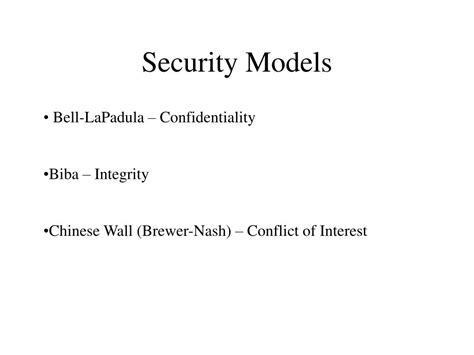 Ppt Lattice Based Access Control Models Powerpoint Presentation Id