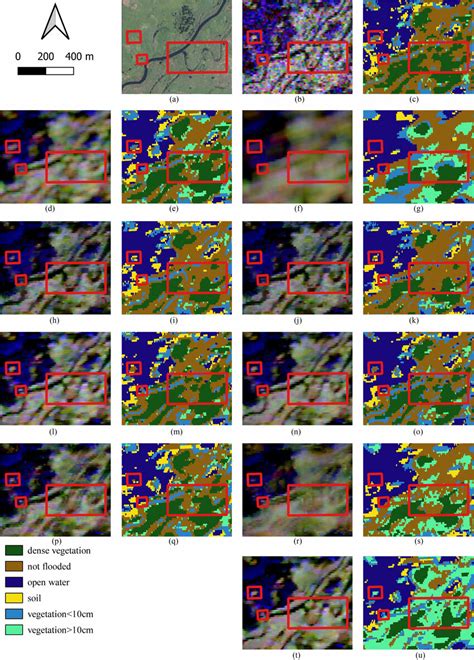 Comparison Of The Speckle Filtering Effect And Resulting Download