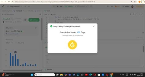 100daysofcode Leetcode Codingchallenge Consistency Problemsolving