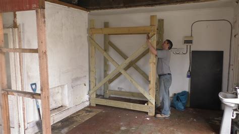 Homemade Scaffolding Tower Part Wobblycogs Workshop