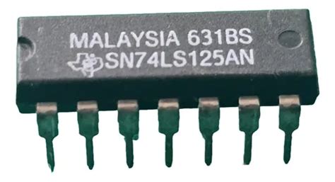 3x Circuito Integrado 74ls125an 74ls125 Texas Mercadolivre
