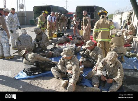 Apr 08 2005 Camp Fallujah Iraq A Mass Casualty Drill April 8 On