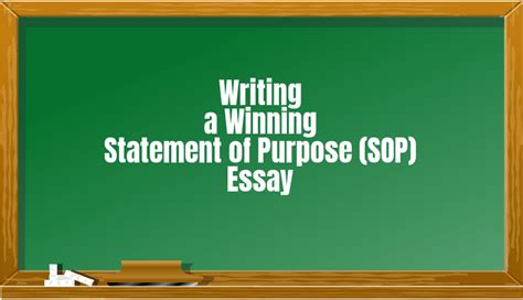 How To Write A Statement Of Purpose SOP Score Percentile A Statement Of Purpose SOP Is