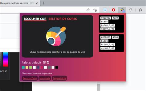 Dica Para Explorar As Cores Html5 E Css3 Parte 1 Crie Uma Página Da