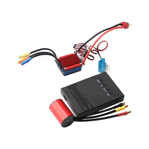 Enakshi Brushless Motor And 25a Esc And Programming Card Combo Set For 116 114 Diy 4500kv