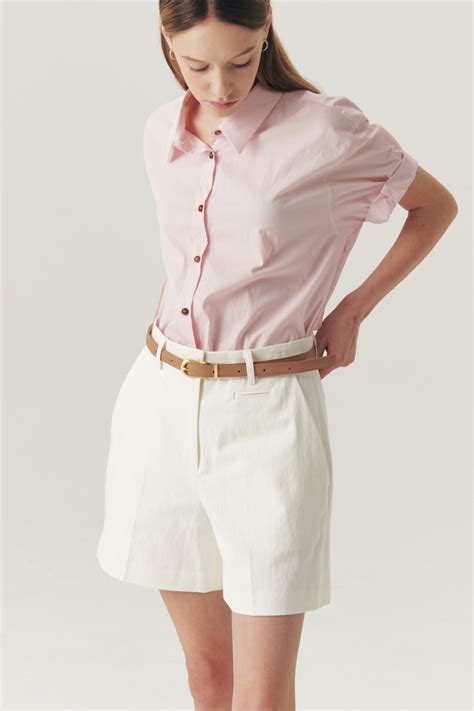 턴 롤업 셔츠 Light Pink 감도 깊은 취향 셀렉트샵 29cm