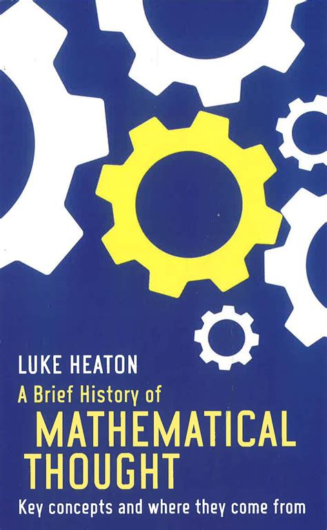 A Brief History Of Mathematical Thought Bookxcess