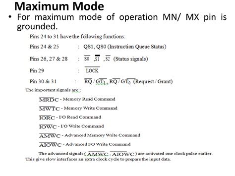 Unit 2 8086 System Bus Structurepptx Unit 2 8086 System Bus Structurepptx