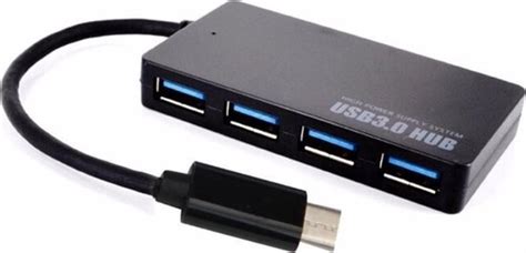 Drphone Hub5 Usb 3 1 Type C 4 Poort Usb 3 0 Uitbreiding Laptop En Computer Hub