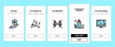 Modeling Engineering Onboarding Icons Set Vector 9767198 Vector Art At Vecteezy