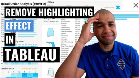 Remove The Default Highlighting Effect In Tableau Smoak Signals