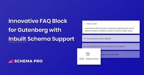 Add Gutenberg Faq Section With Inbuilt Schema Support Schema Pro