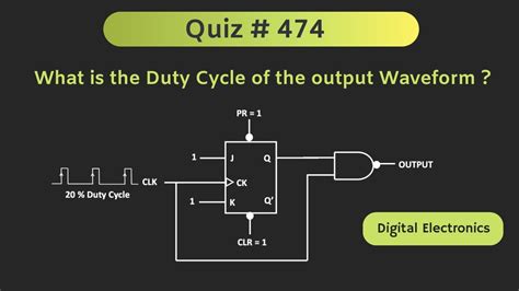 JK Flip Flop Solved Problem Digital Electronics Quiz 474 YouTube