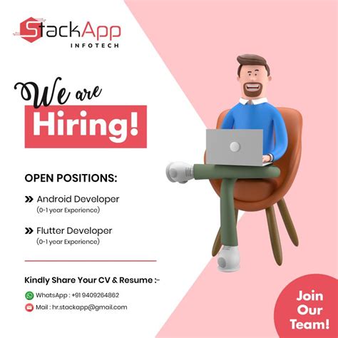 Stackapp Infotech On Linkedin Jobopportunity Nowhiring Joinourteam