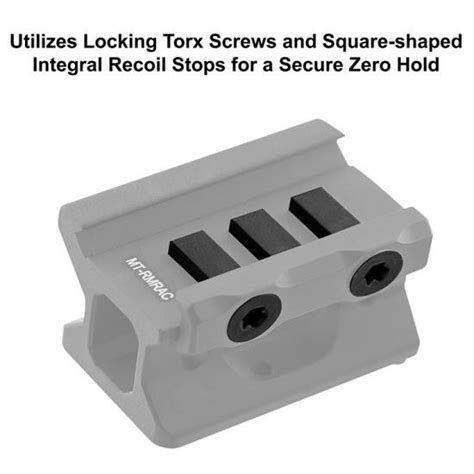 Utg Picatinny Optic Mount For Rmr Absolute Co Witness