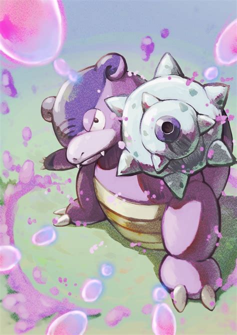 Galarian Slowbro Pokemon Drawn By Yuromangasukinoyuro Danbooru