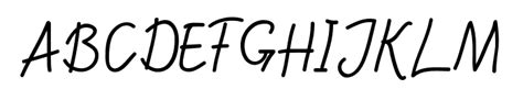 Thirsty Regular Free Font Handwritten Casual What Font Is