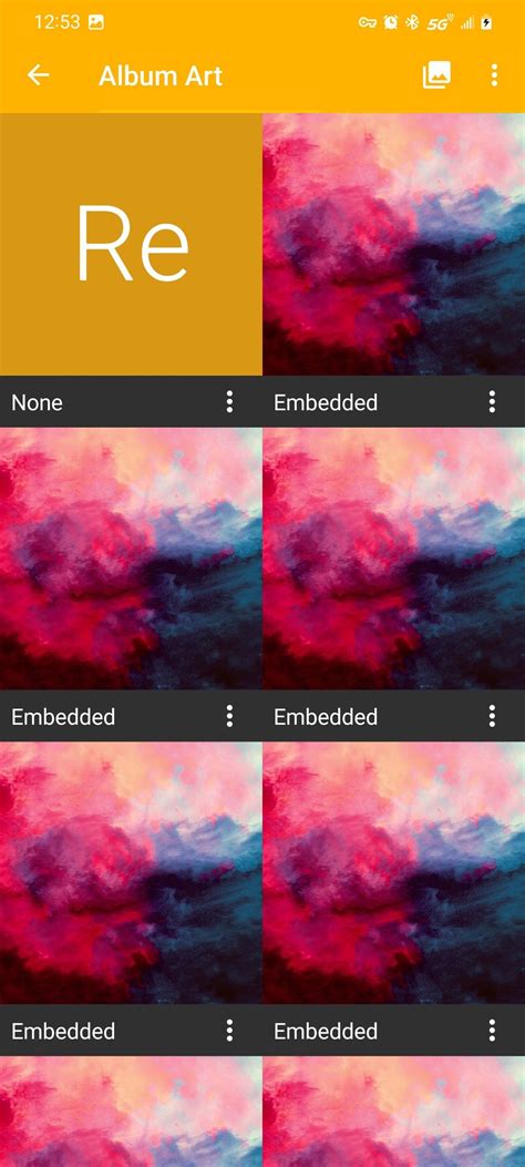 embedded album artwork not displaying r gonemadmusicplayer