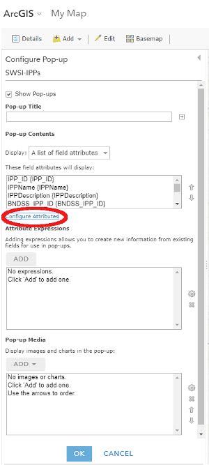 Configure Pop Ups Owf Learn Arcgis Story Maps