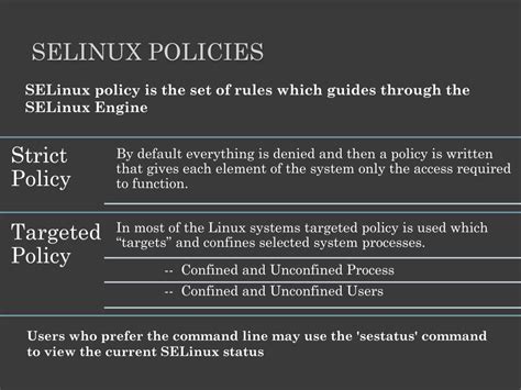Ppt Selinux Security Enhanced Linux Powerpoint Presentation Free Download Id4977968