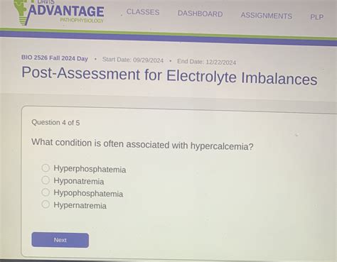 Solved Question 4 ﻿of 5what Condition Is Often Associated
