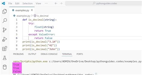 How To Check If A String Represents A Number With Decimal In Python