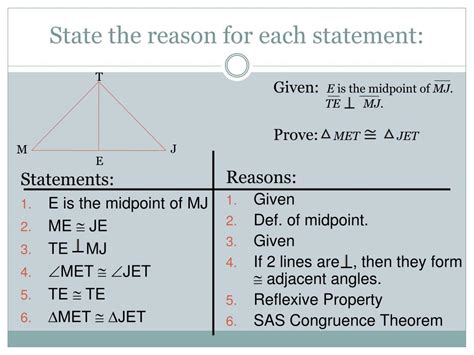 PPT Triangle Proofs PowerPoint Presentation Free Download ID