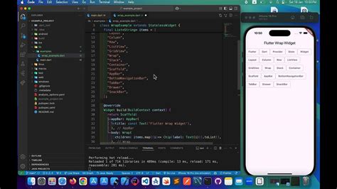 Flutter Tutorial Mastering The Wrap Widget Youtube