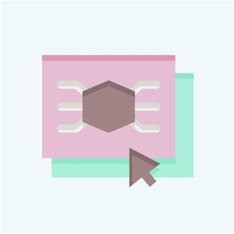 Icon Software Related To 3d Visualization Symbol Flat Style Simple Design Editable Simple