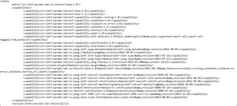 capability missing in server hello message · issue 1143 · cesnet netopeer2 · github