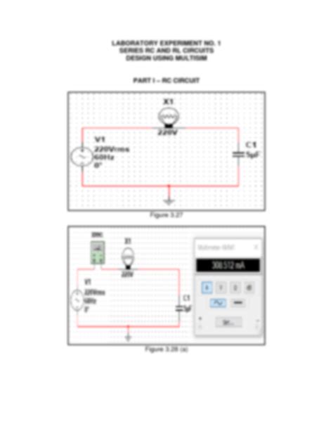 SOLUTION Lab Series Rc And Rl Circuits Studypool