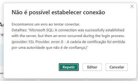 Não é possivel estabelecer uma conexão Linguagem SQL Fórum da Comunidade Xperiun