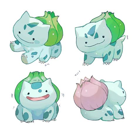 Bulbasaur And Ditto Pokemon Drawn By Newo Shinra P Danbooru