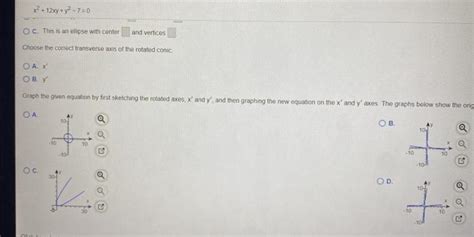 Solved Graph The Curve Whose Parametric Equations Are Given