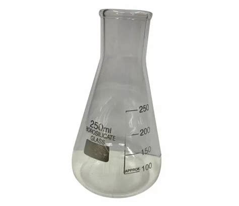 Apex 250ml Conical Borosilicate Glass Flask For Lab Use At 120 Piece In New Delhi