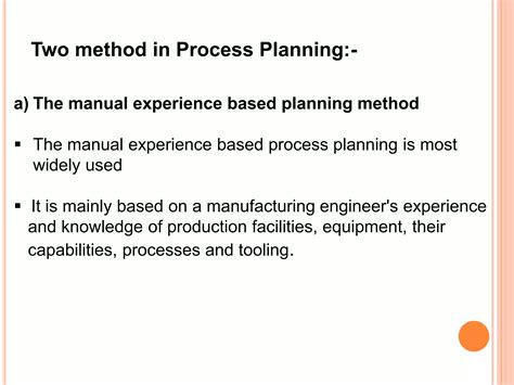 Computer Aided Process Planning Capp Pptx