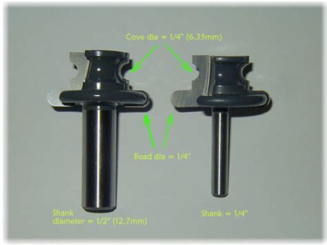 Router Bits For Bead And Cove Strips