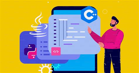 Hombre Programador Trabajando En El Desarrollo Web En Programa Virtual Teléfono Inteligente