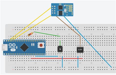 Trying To Power On Off Esp8266 Power With A 2n2222a Npn Transistor Electrical Engineering