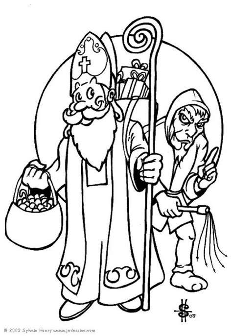 Nikolaus Ausmalbilder Sternzeichenkrebsmann