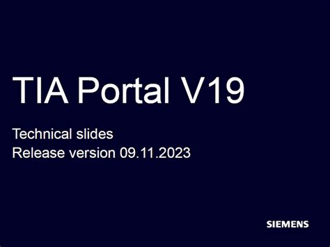 tia portal v19 technical info