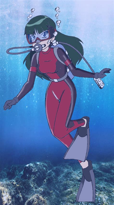 Scuba Sabrina Underwater By Dr Scaphandre On Deviantart