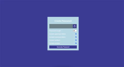 Github Sarthakw001js Passwordgenerator
