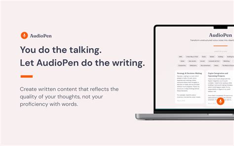 Audiopen Chrome Extension